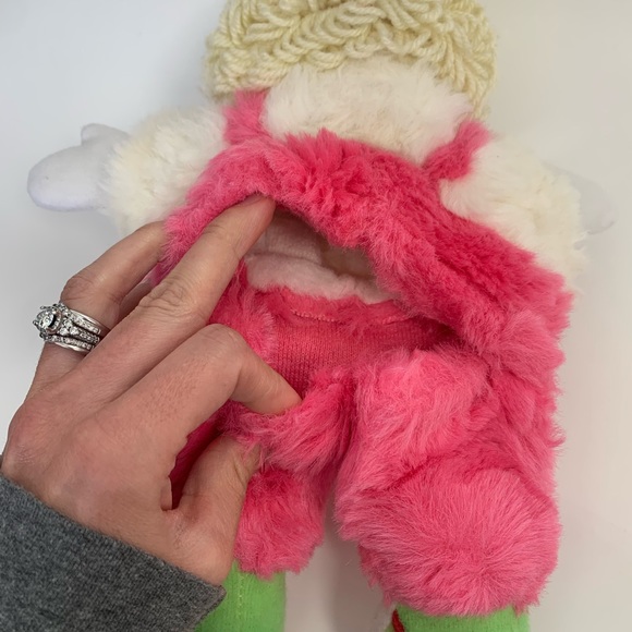 Toys | Vintage Cabbage Patch Doll Plush Hand Puppet 11 Inch Blonde Pink ...